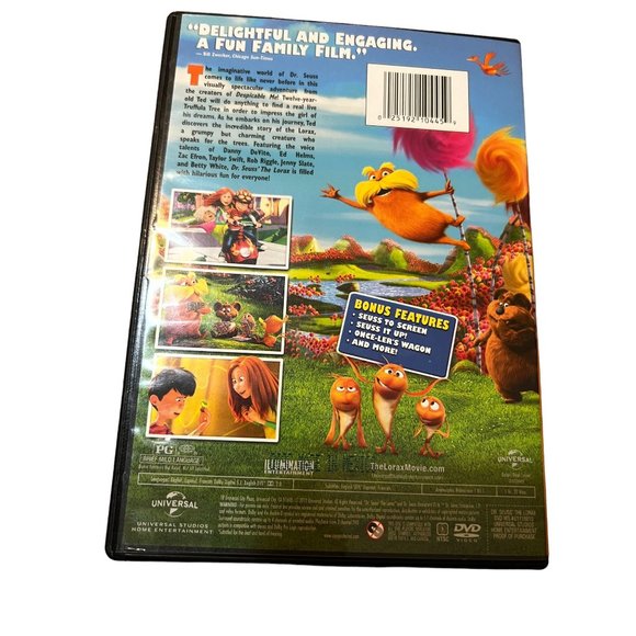 Dr. Seuss | Media | Dr Seuss The Lorax Dvd Rated Pg | Poshmark